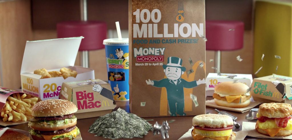 Mcdonalds monopoly happy meal - rayFlex
